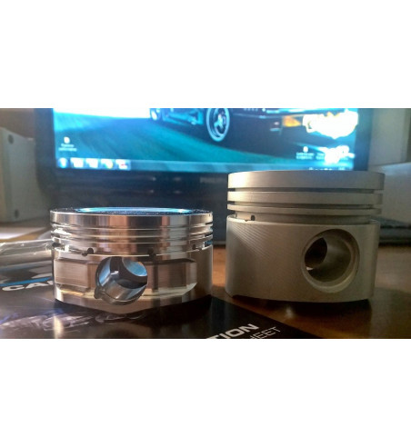 Custom forged pistons CarriIIo Ruanova Renault 5 Gt Turbo / R11 R5 C1J