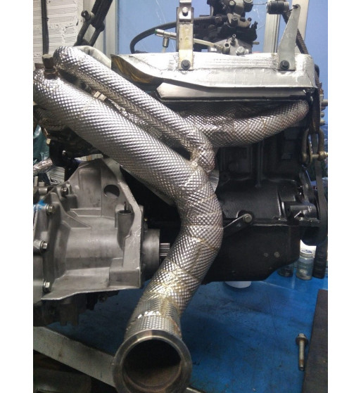 Inconel + ceramic powder Heat Shield for Exhaust systems Race Supercar