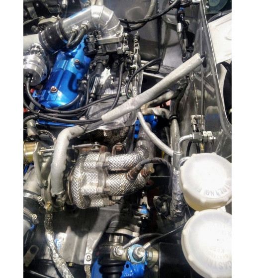 Inconel + ceramic powder Heat Shield for Exhaust systems Race Supercar