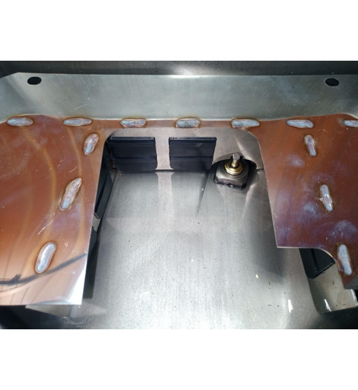 Gated Sump Baffle Plate R5 Gt Turbo / R11 Renault C1J rally race